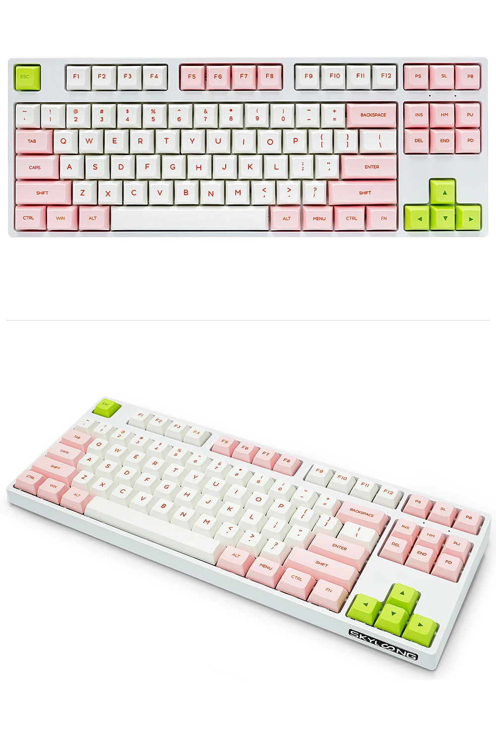 Skyloong Gk87 Gk87s 87 Keys 80% Tkl Custom Rgb Switch Leds Hot Swap ...