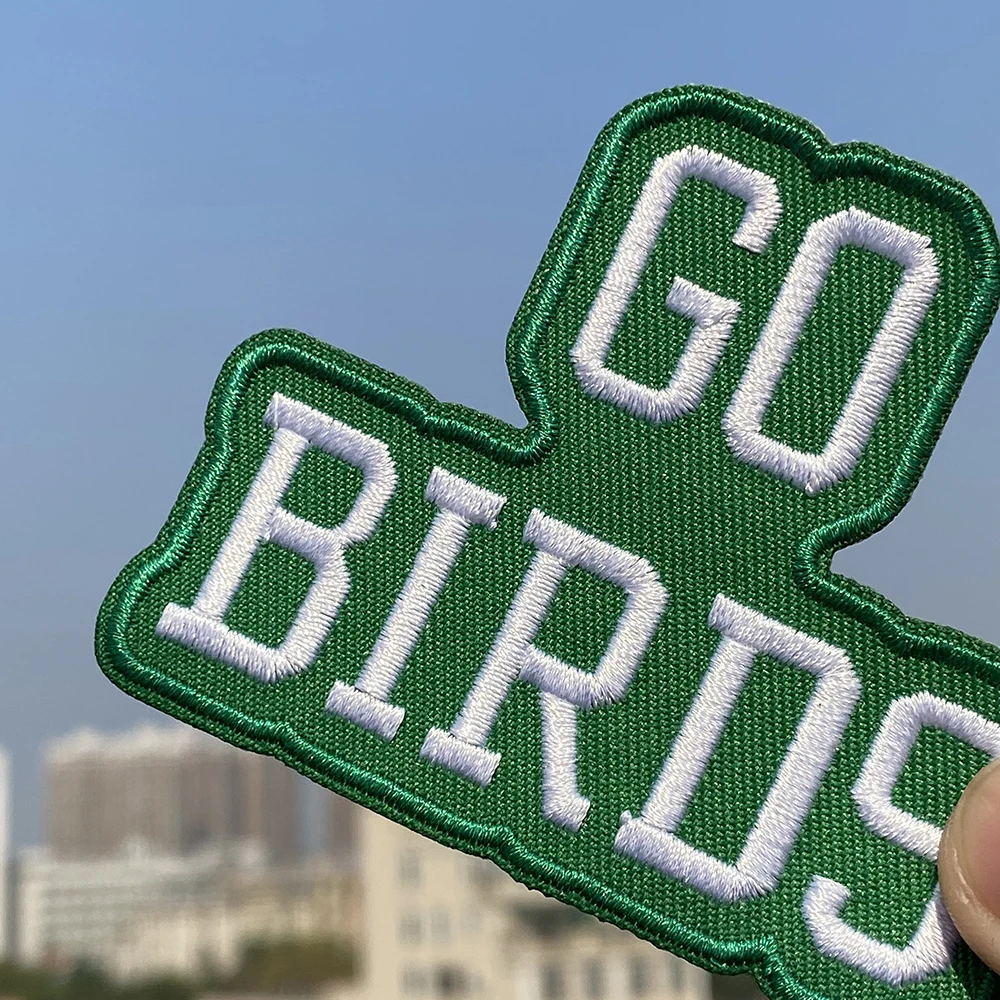 Custom Woven Cloth Badges Embroidered Patches Brand Iron On Woven Logo ...