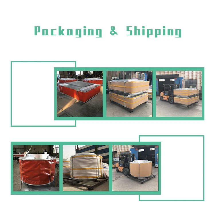 Air Flue Gas Duct Compensator Square Metal Flange Fabric Expansion ...