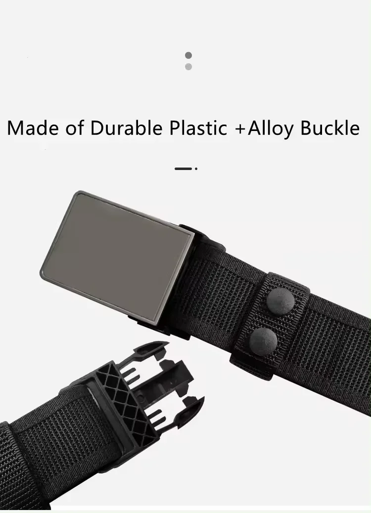 9 In1 Tactical Security Guard Equipment Duty Utility Kit Belt With ...