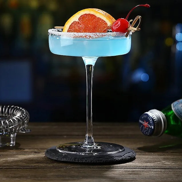 Ribbed Martini Glass - Bar Deco & Ripple Cocktail Glass