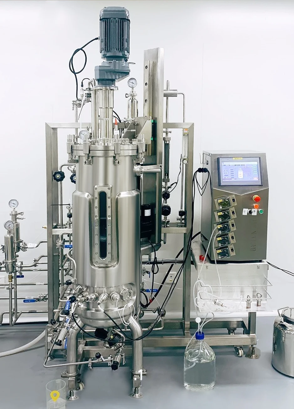 Probiotics Pressure Bioreactor Fermenter Fermenting Equipment Jacketed ...