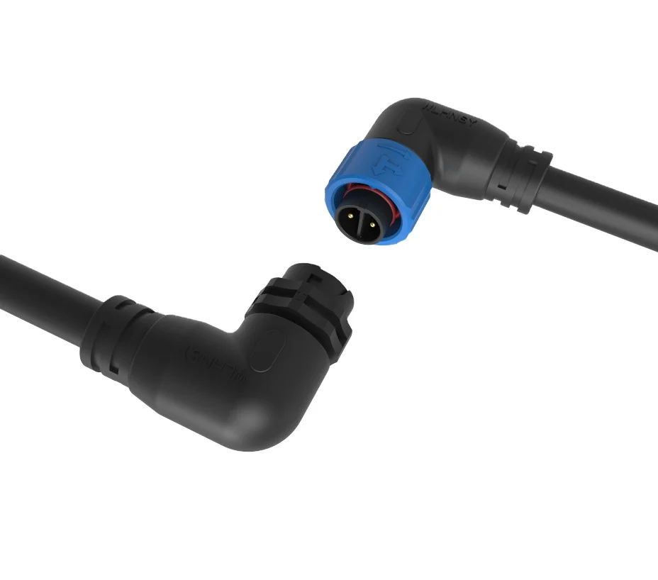 JYC M1690-2 Waterproof Connector - Reliable 90 Degree Field Assembly