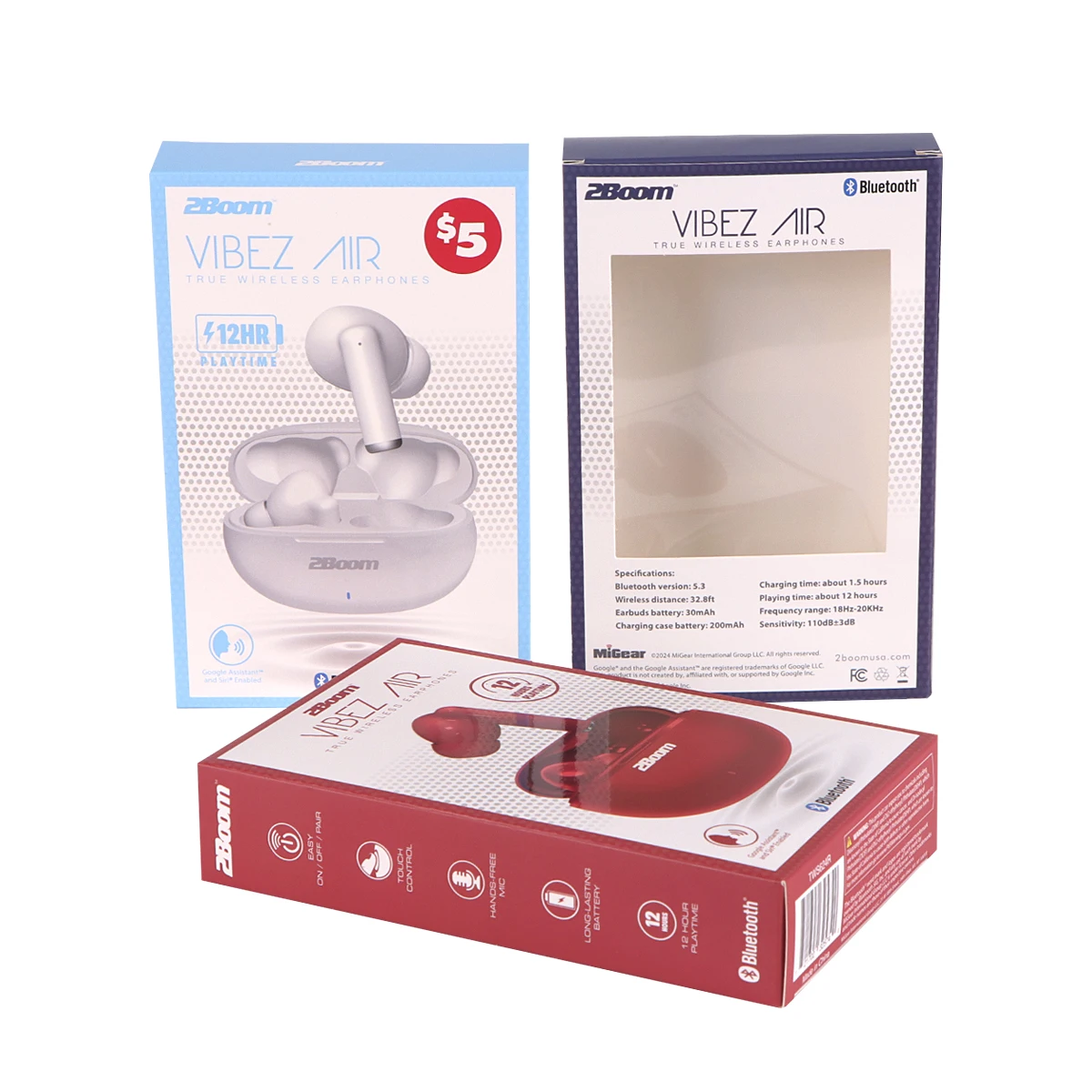 Customizable Recyclable Cardboard Kraft Paper Box Wireless Bluetooth ...