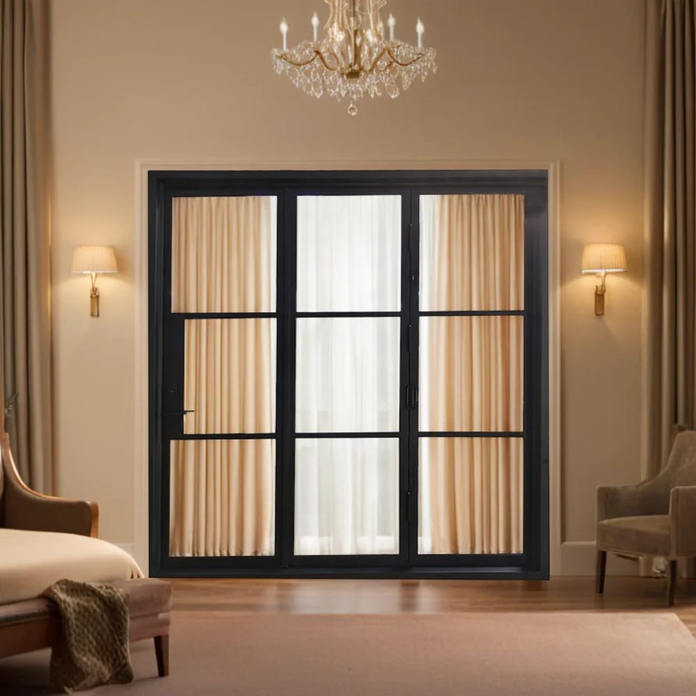 Customizable Modern French Folding Doors Popular Design - Buy Folding ...