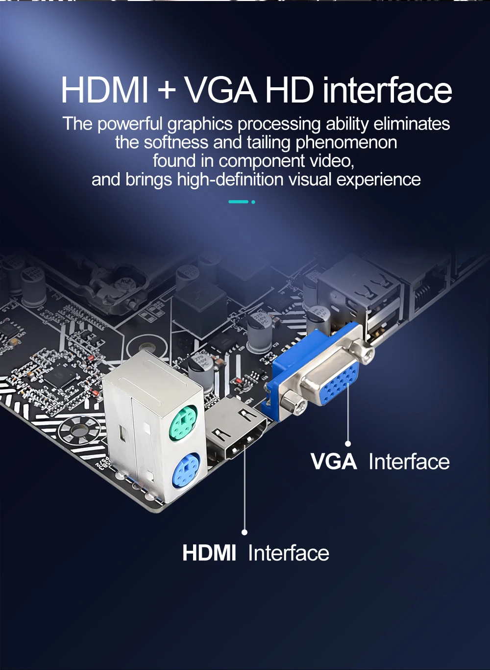 B75-vh M-atx Desktop Motherboard For Intel B75 Nvme M.2 High-speed Sata ...
