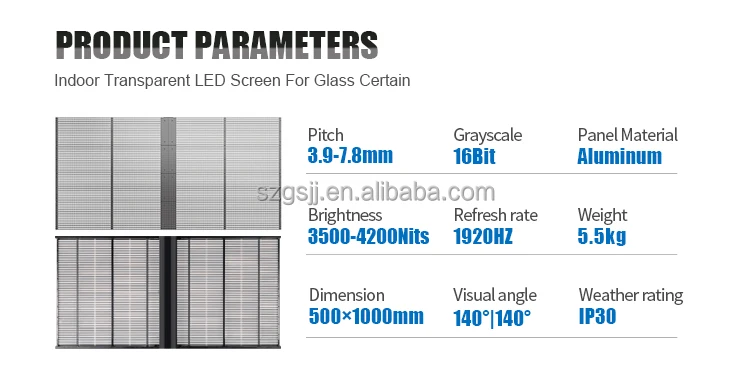 HD LED Screen Curtain Wall Transparency Led Tv Display Screen ...