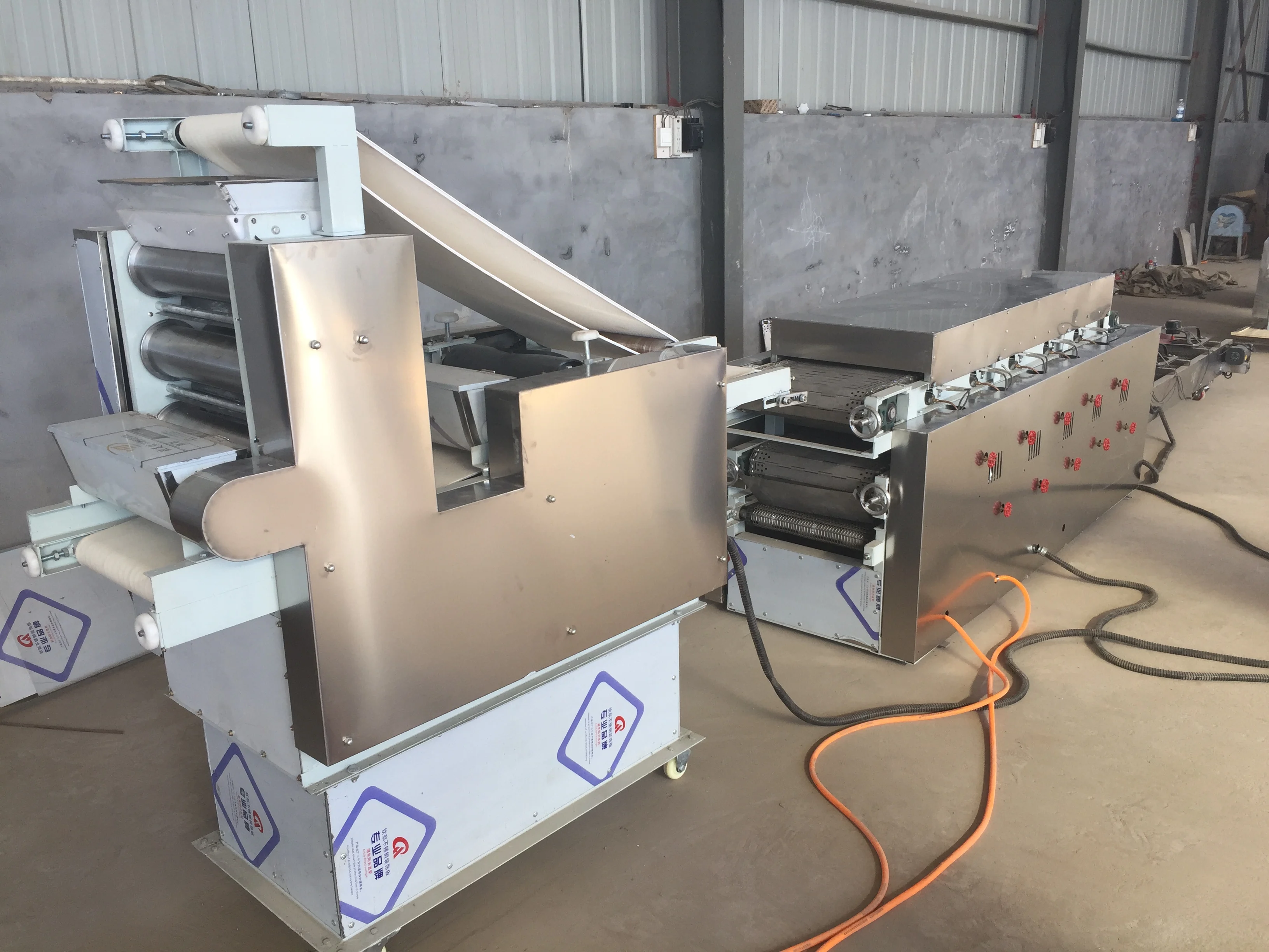 5-50cm Fully Automatic Tortilla Chapati Making Machine Arabic Pita ...