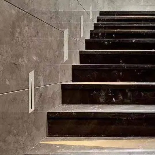 Geagood Indoor Mini Square Smart Recessed Motion Sensor Step Lights ...