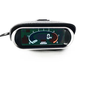Auto Tachometer Smart Digital Lcd Gauge 0-9999 Rpm Meter Tachometer ...