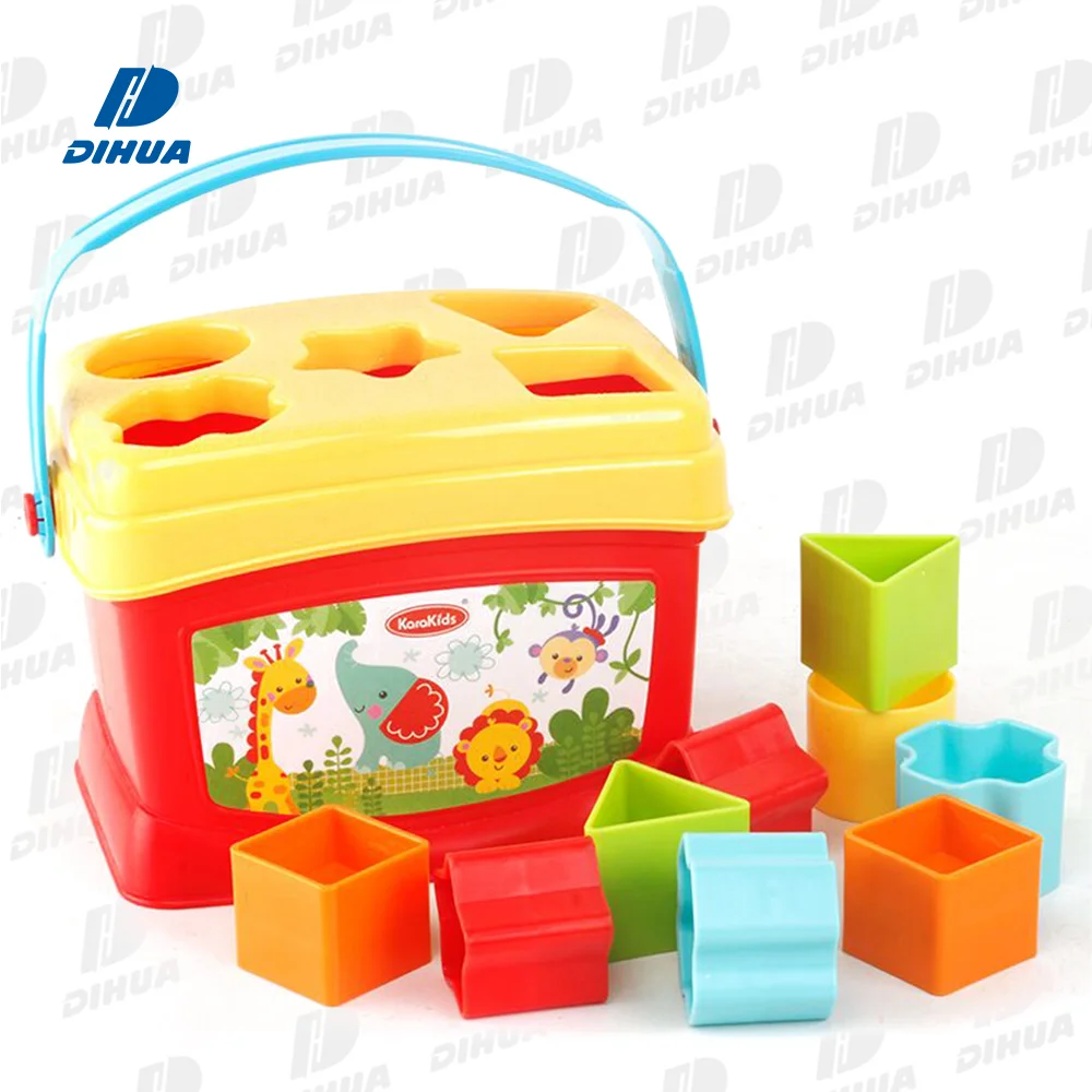 Portable Activity Toy Shape Sorter Box Interesting Shape Matching Early ...