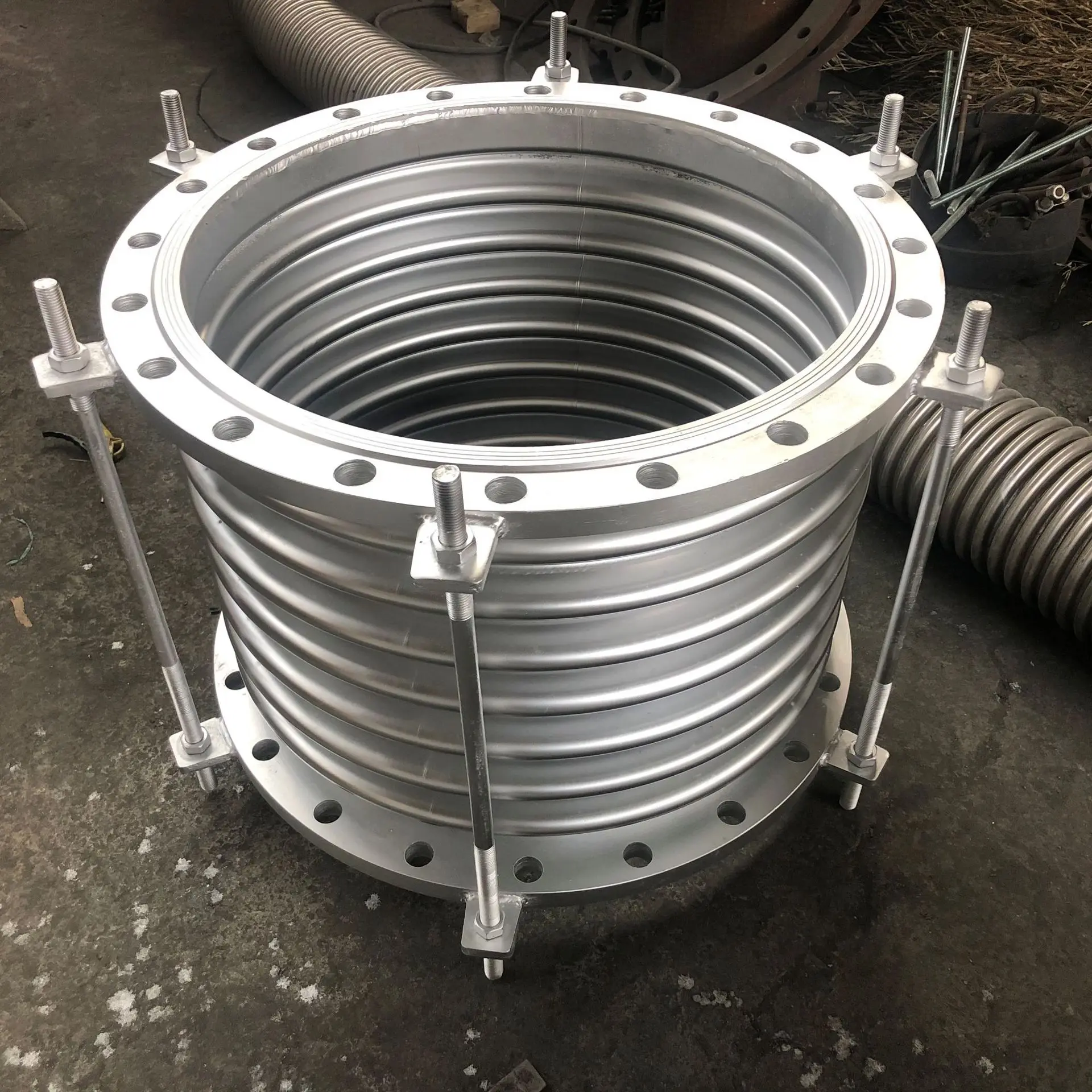 High Temperature Exhaust Compensator - Stainless Steel Bellows
