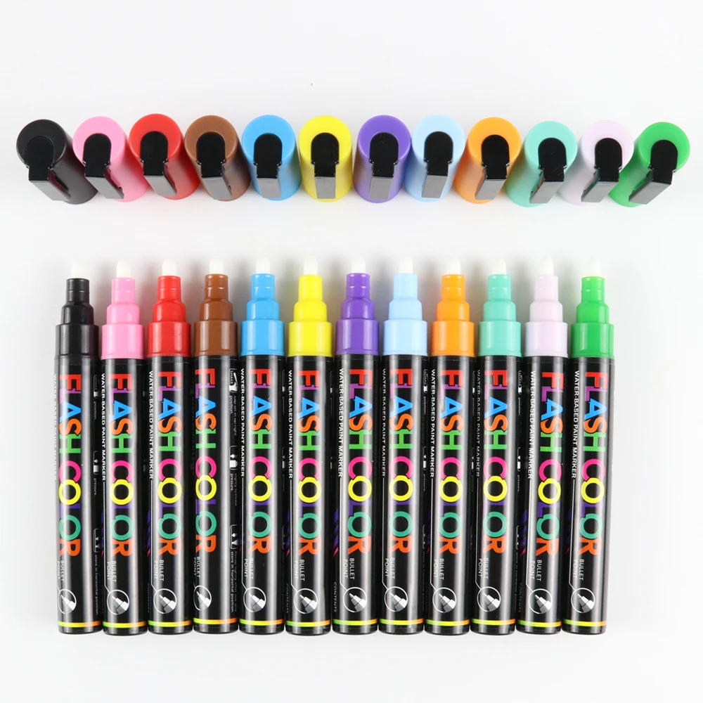 Waterproof Graffiti Art Markers - Permanent & Versatile
