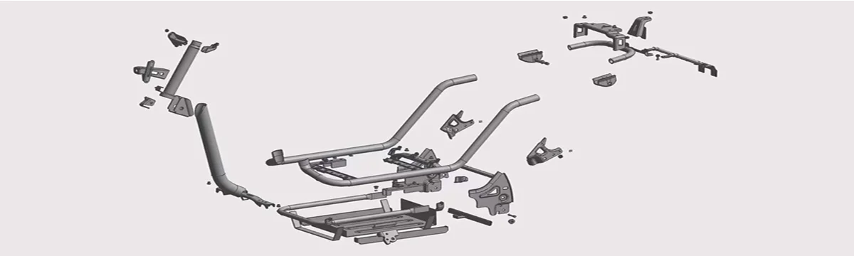 Factory Custom Electric Scooter Frame And New Energy Electric ...