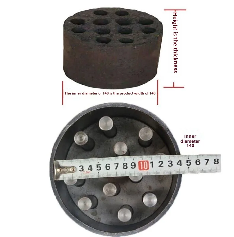 Honeycomb Briquette Mold - Efficient Cow Dung Pressing Tool