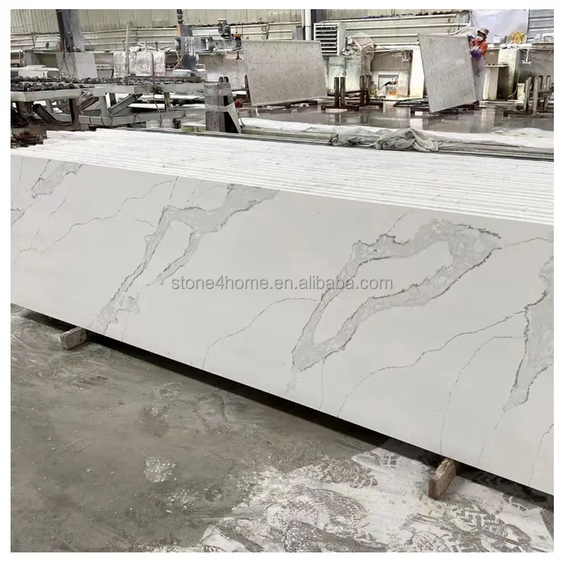 Ivory Quartz Countertop Kitchen Work Tops New Quartz Stone Countertop ...