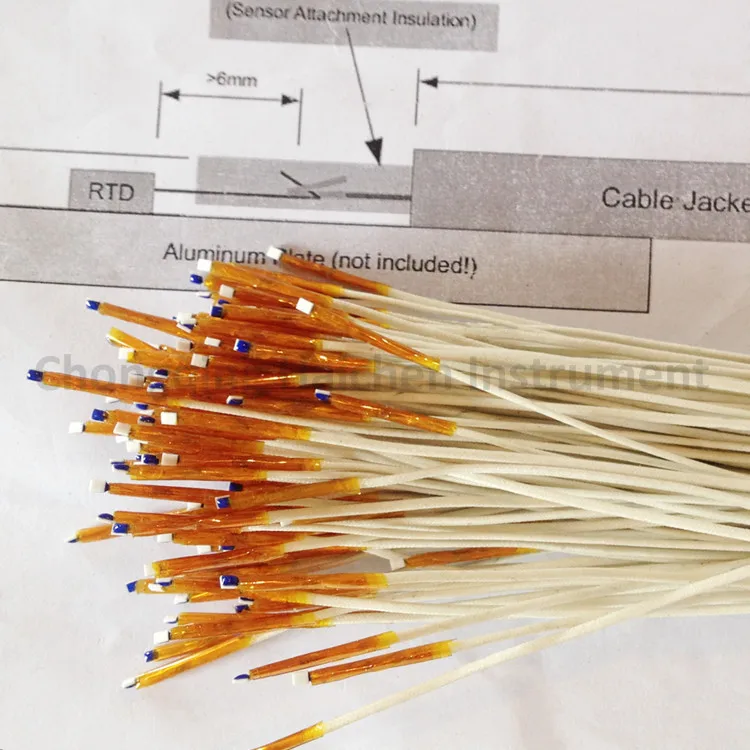 Pt100 Pt200 Pt500 Pt1000 Thin Film Element Sensors - Precision
