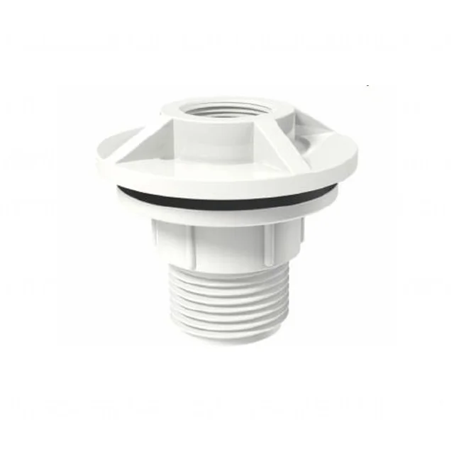 White Female PVC Bulkhead Fitting for Barrel| Alibaba.com
