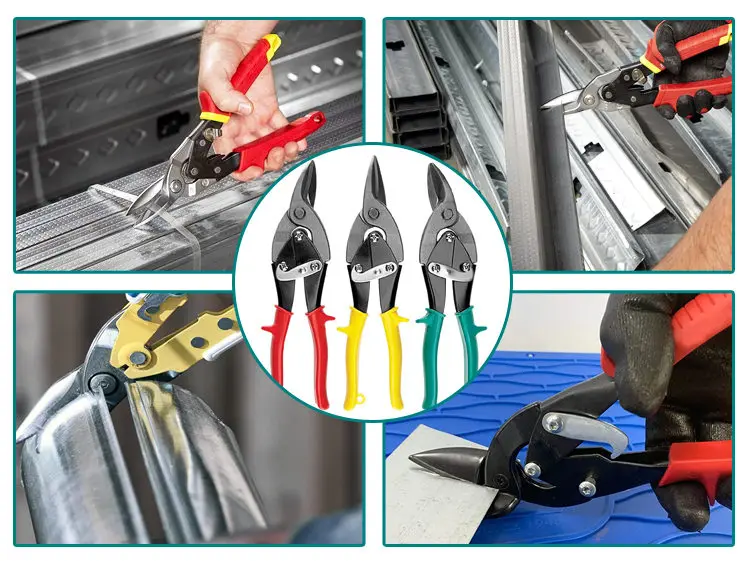 Ready Made Metal Steel Aviation Cutting Tool Scissor Tin Snips 16 ...