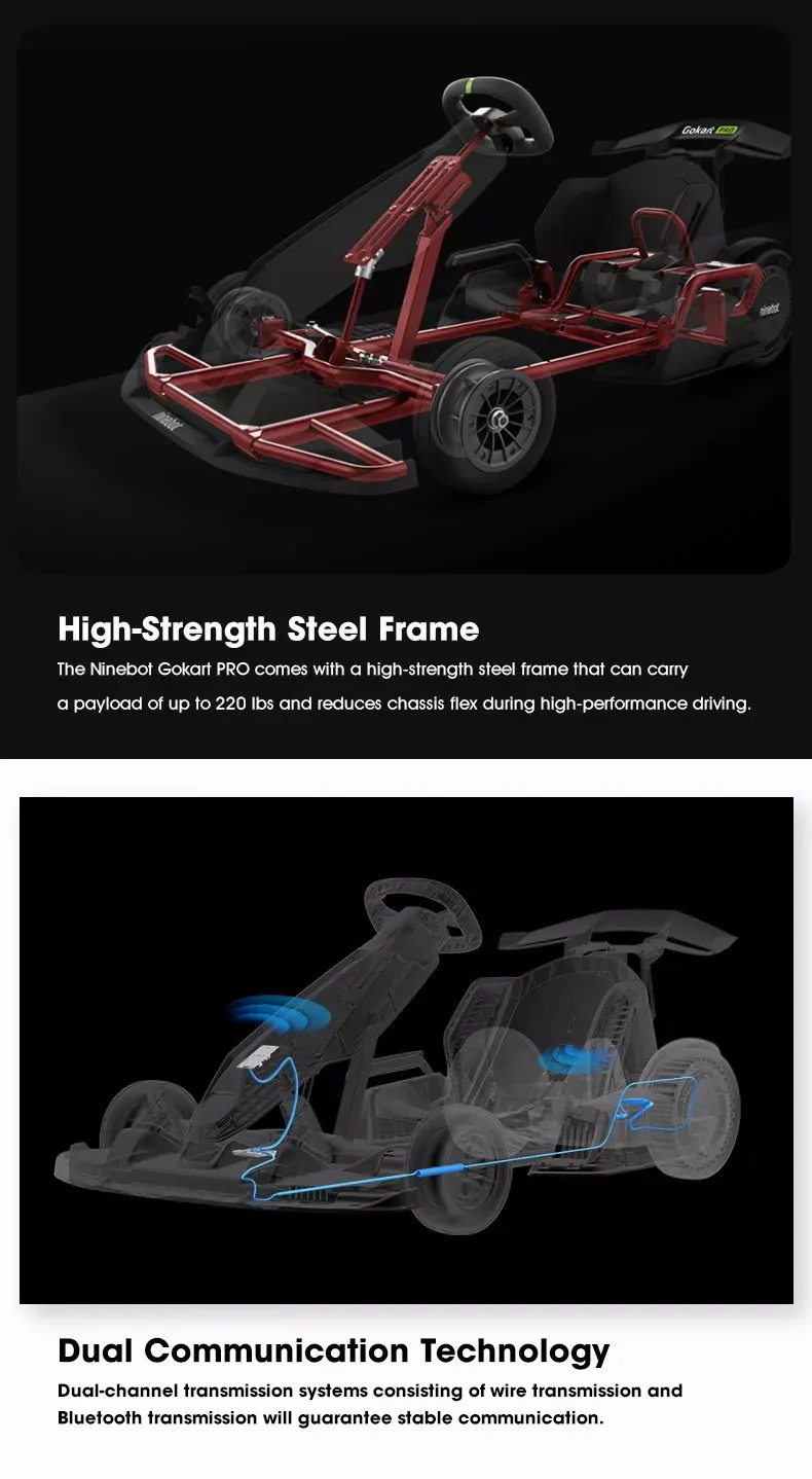 Segway Ninebot Go Kart Pro2 - Top Speed 45km/h Wholesale