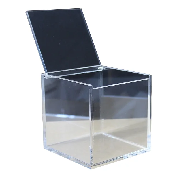 Kotak Akrilik Bening Dengan Tutup/penutup Untuk Wadah Tampilan Akrilik ...