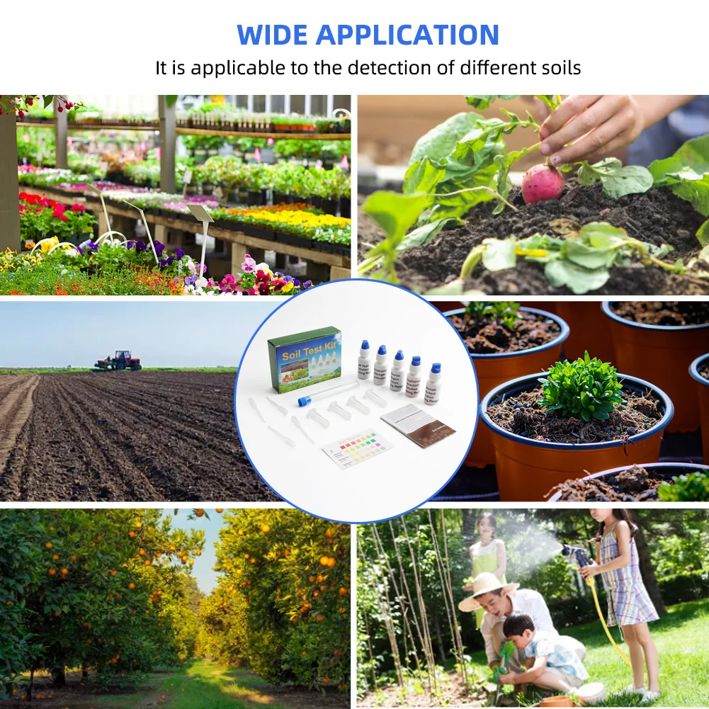 Soil Analysis Kit - Test Ph, Nitrogen, Phosphorus, Potassium