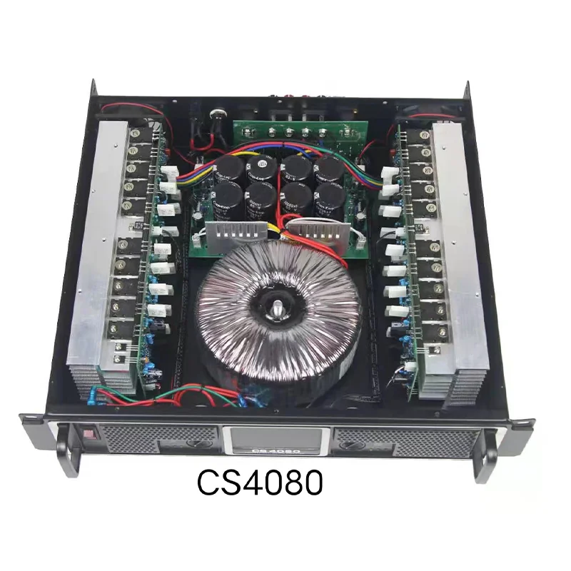 CS4080 Power Amplifier - 600W × 2 - Active & Customizable
