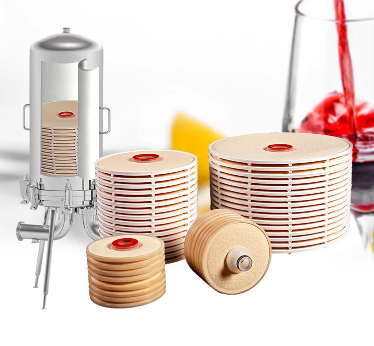 Coconut Oil Clarification Depth Stack Disc Lenticular Filter 12" 16 ...