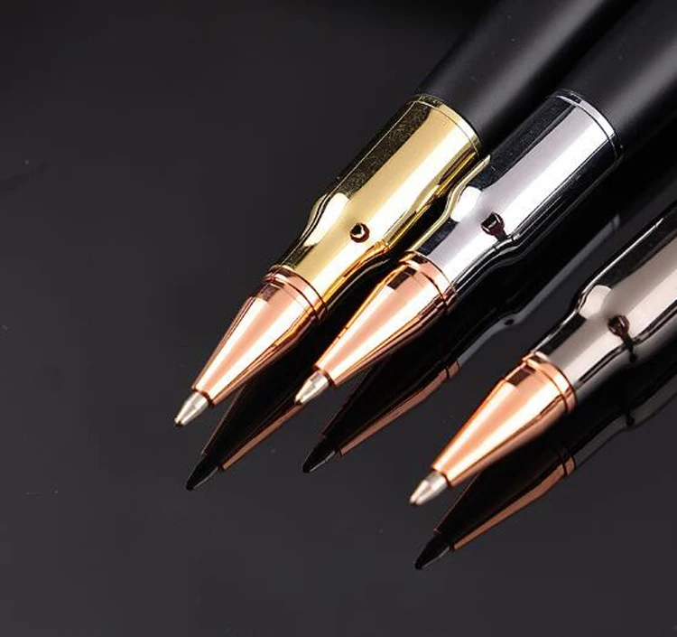 NM-016 Bullet Shaped Bolt Action Tactical Pen - Metal Luxury