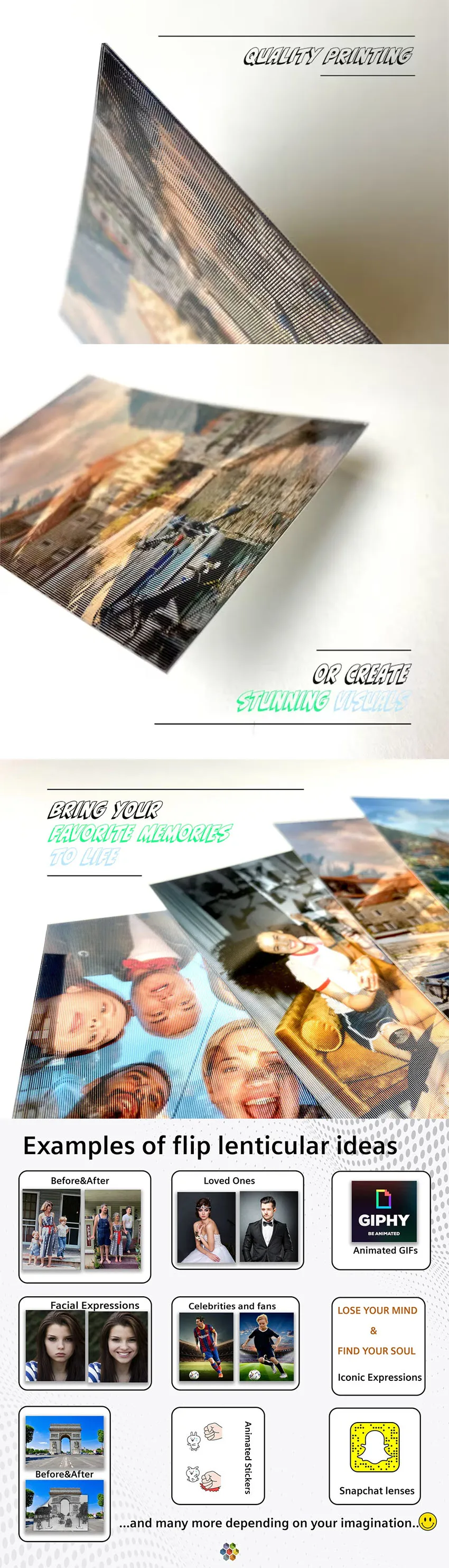 Custom 3D Lenticular Poster - Optical Illusion Holography