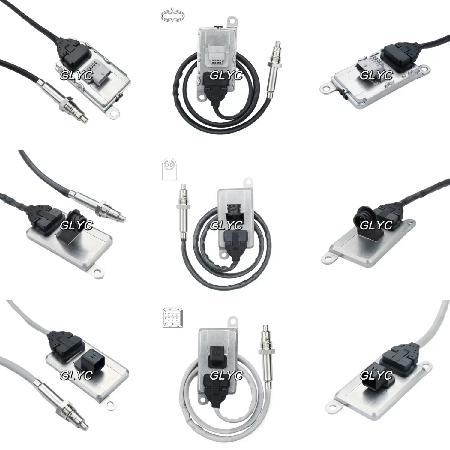 High Performance 12v Nitrogen Oxygen Sensor Nox 0281008497 For Jmc ...