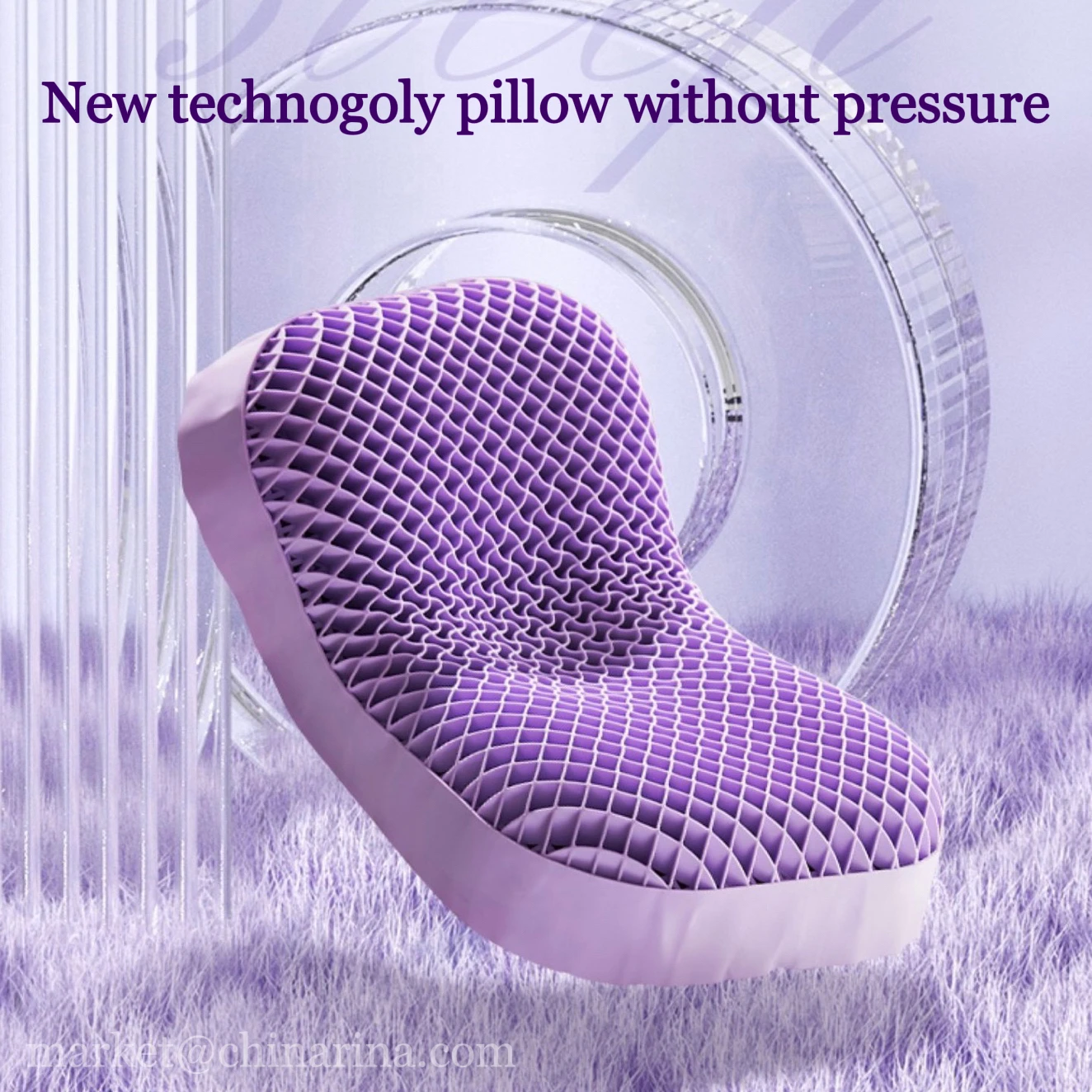 High Quality TPE Gel Cooling Pillow - Customizable Support