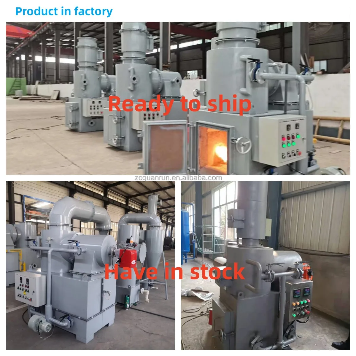 High Temperature Pyrolysis Gasification Incinerator for Medical Waste