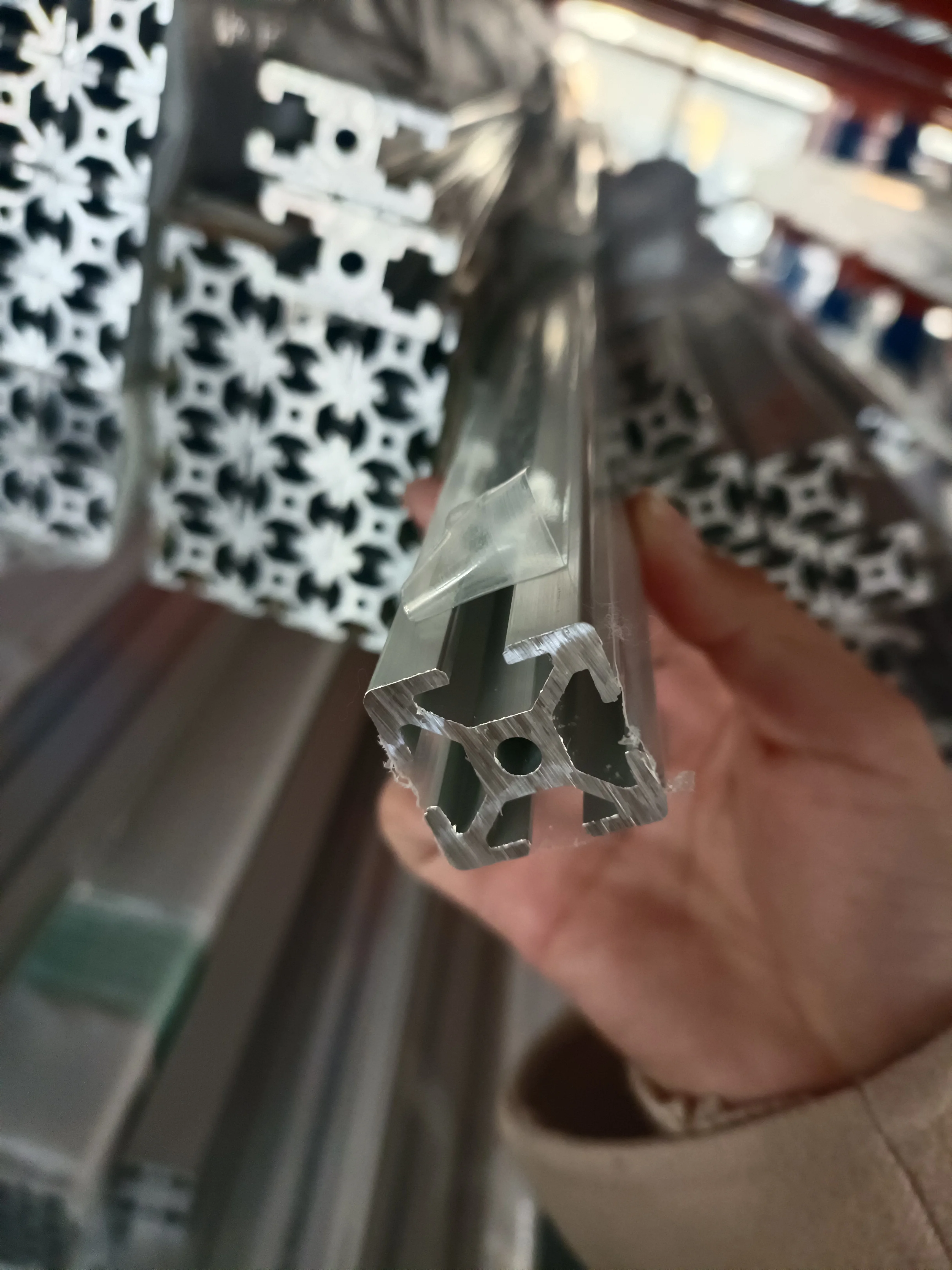 4040 T Slot Shaped Channel Aluminium Extrusion Profile