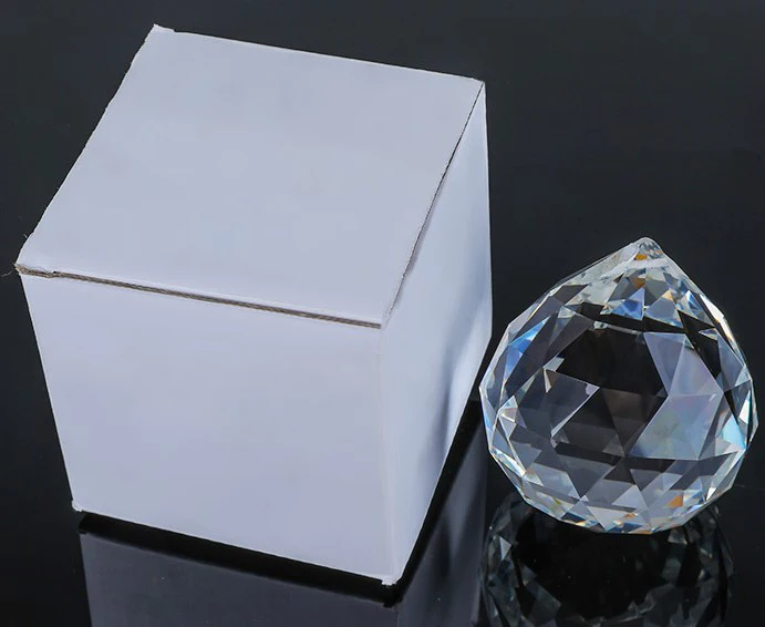 Faceted Crystal Ball Chandelier Parts - DIY & Energy Save