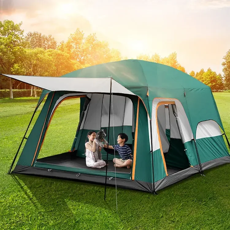 Large Family Camping 4 Seasons Waterproof Tent - Instant Pop Up