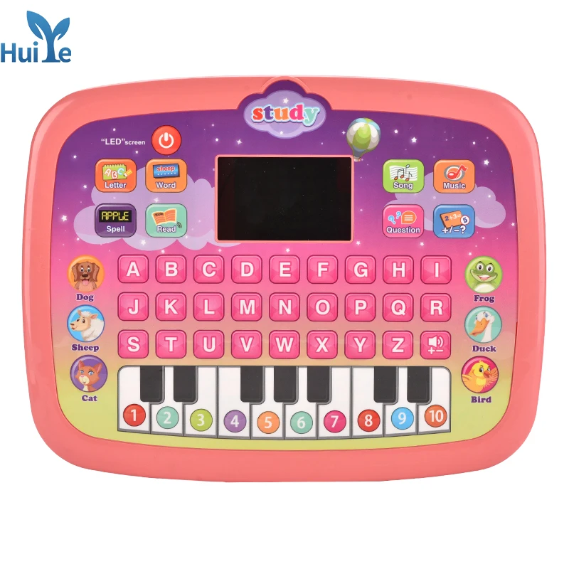 Huiye Intelligent Educational Computer Led Tablet Smart Toys Laptop ...