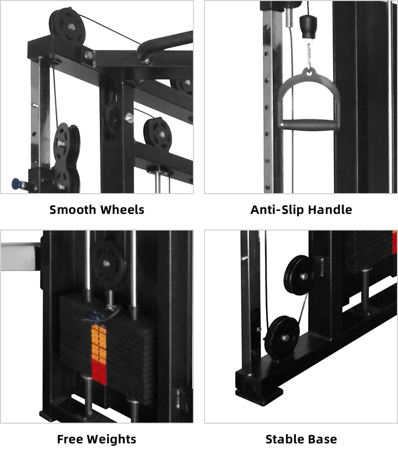 Gym Equipment Commercial Fitness Cable Crossover Machine Cable Fly ...