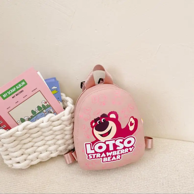 XUX Cute Pink Color Kuromi Backpack for Girl Lovely Cartoon PU Leather ...