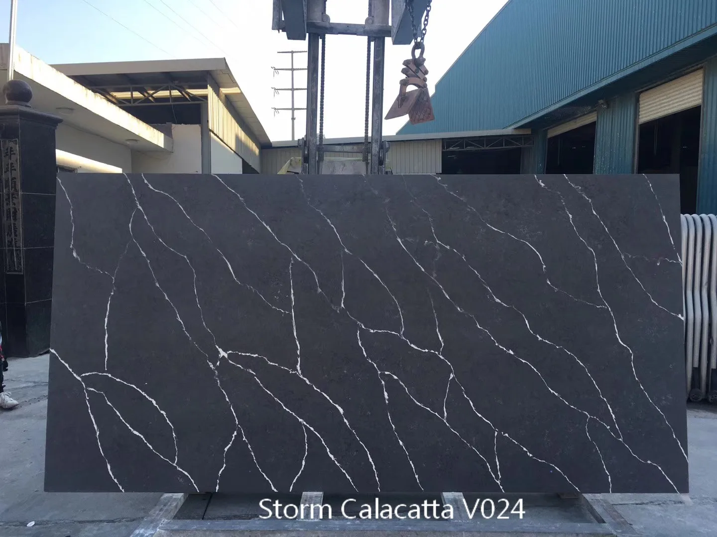 Artificial Calacatta White Quartz Engineered Calcata Stone Products ...