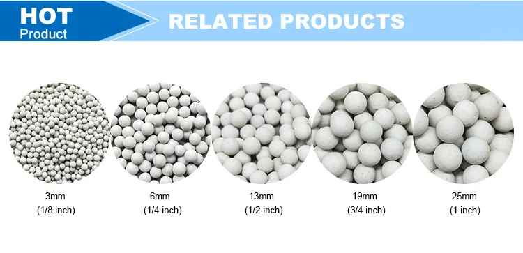 Ceramic Industrial Packing Ball Inert Ceramic Beads Inert Alumina ...