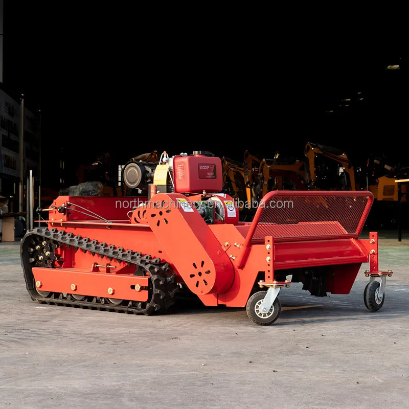 Powerful Diesel Engine Grass Cutter Cutting Width 80cm 1m 1.2m Machine ...