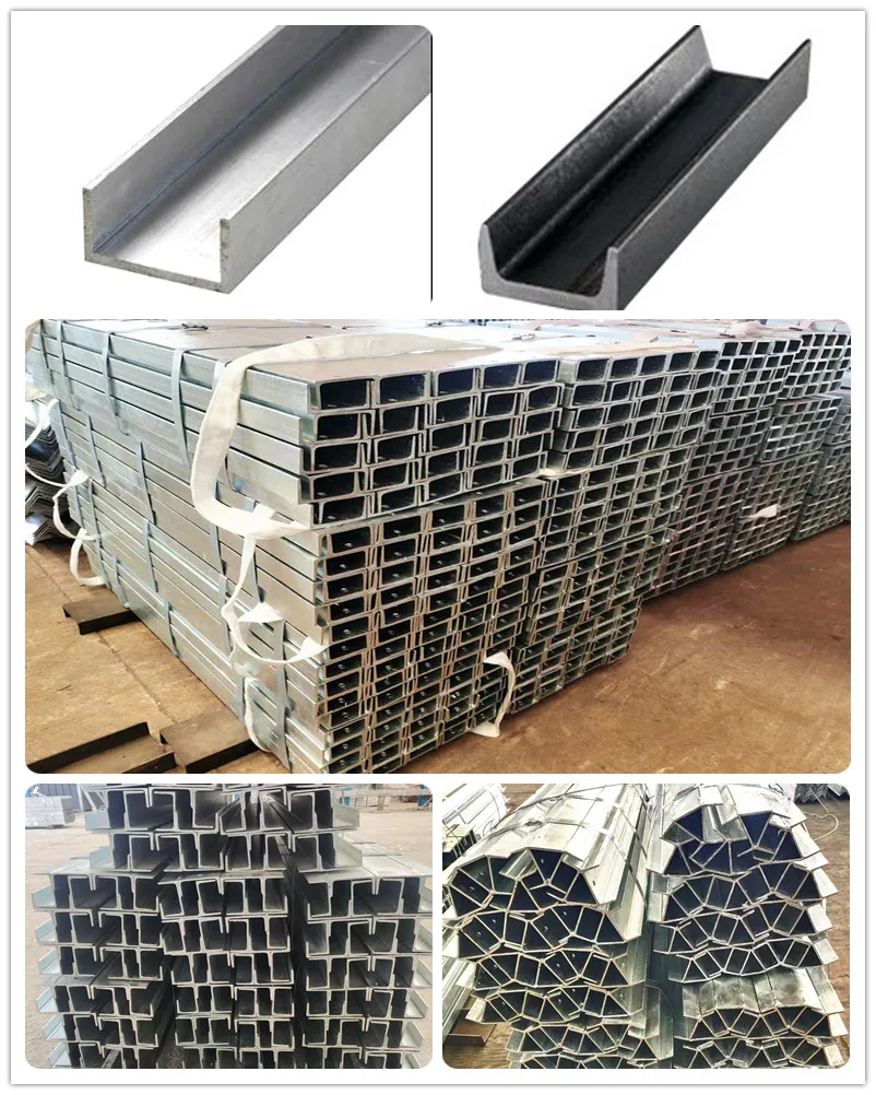 Galvanized Steel C Profiles Hot Rolled Galvanized Steel Channel With ...