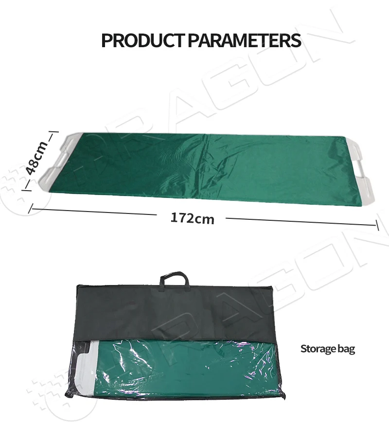 Foldable Plastic Patient Transfer Slide Sheet - 1 Year Warranty