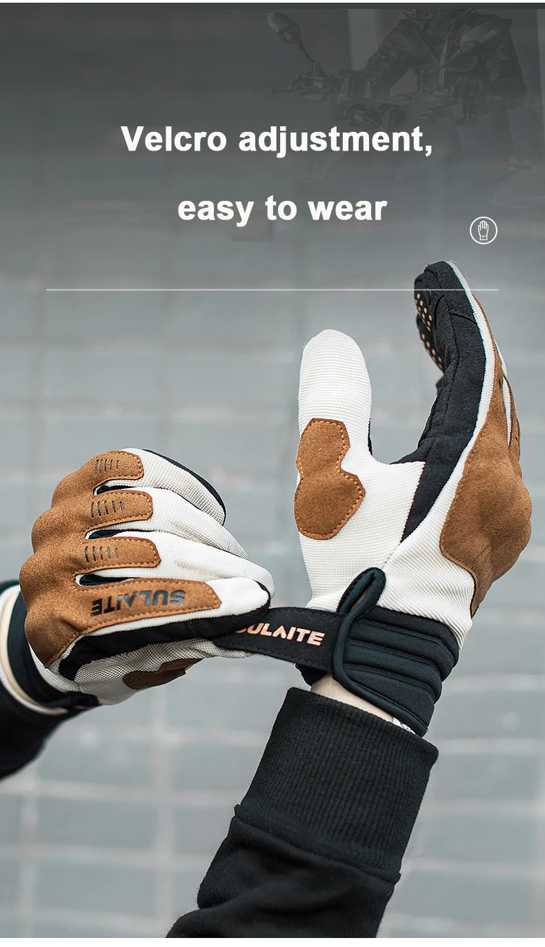 SULAITE Gloves - Professional Cycling Gloves for Motocycle Riding