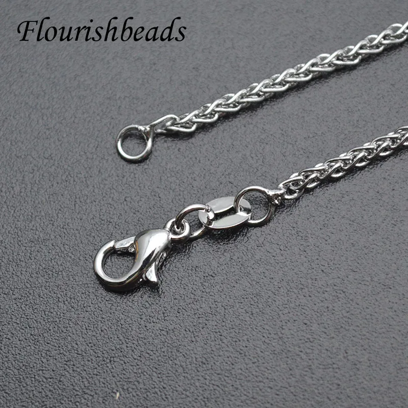 Wholesale Gold Plated 1.5mm 2mm Wheat Chain Chopin Chain Necklace For ...