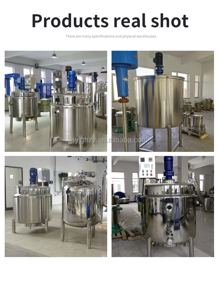 Stainless Steel Storage Tanks - Efficient Mixing Solutions