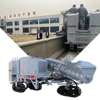 Commercial Fixed Slipform Paver Concrete Curb Channel Lining Slipform ...