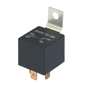 Jd1912 30a 12v/24v Automotive Dc Relay 4 Pin Car Power Plastic Relay ...