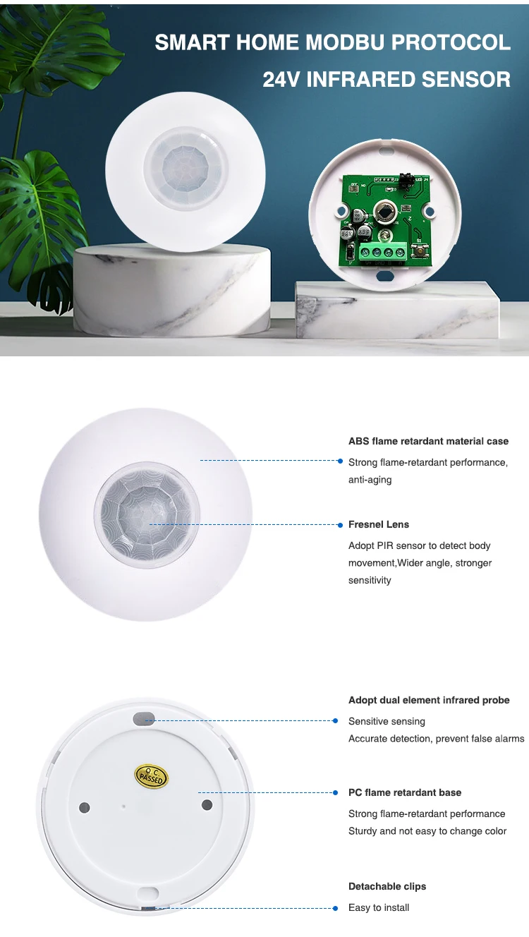 GTD RS485 Infrared Detector - Motion Sensor for Lights